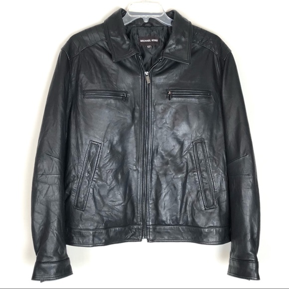 Michael Kors | Jackets & Coats | Michael Kors Leather Jacket | Poshmark